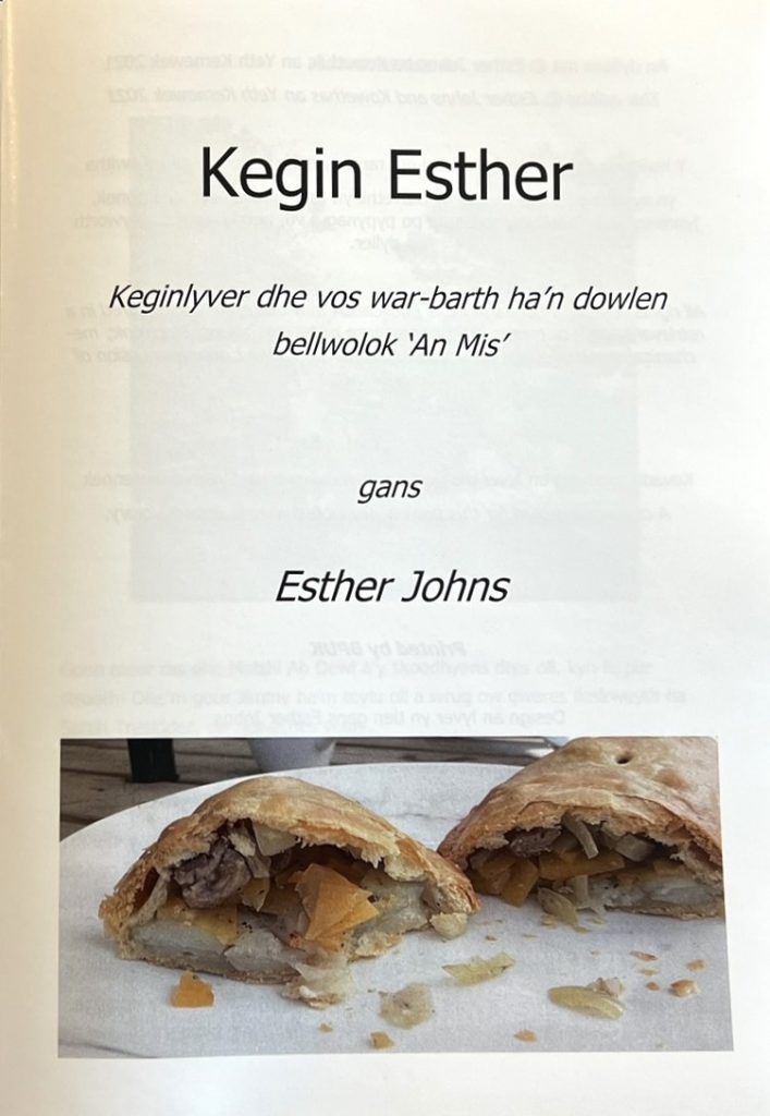 Kegin Esther - Kowethas an yeth Kernewek