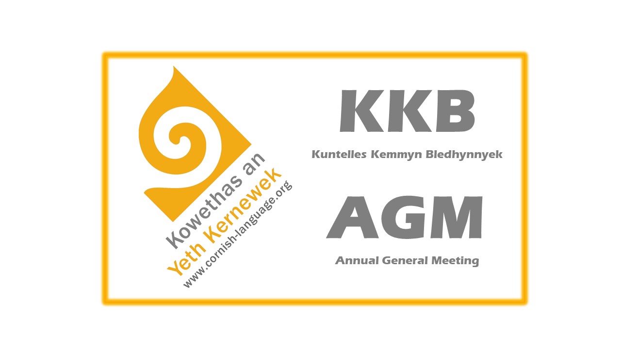 KKB 2025 AGM - Kowethas an yeth Kernewek
